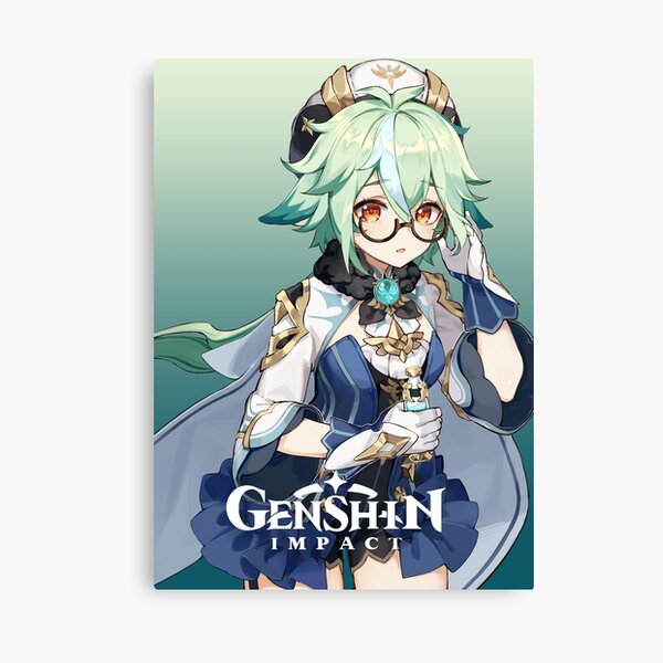 "Sucrose Genshin Impact" Canvas Print for Sale by Nadine-Suciu | Redbubble