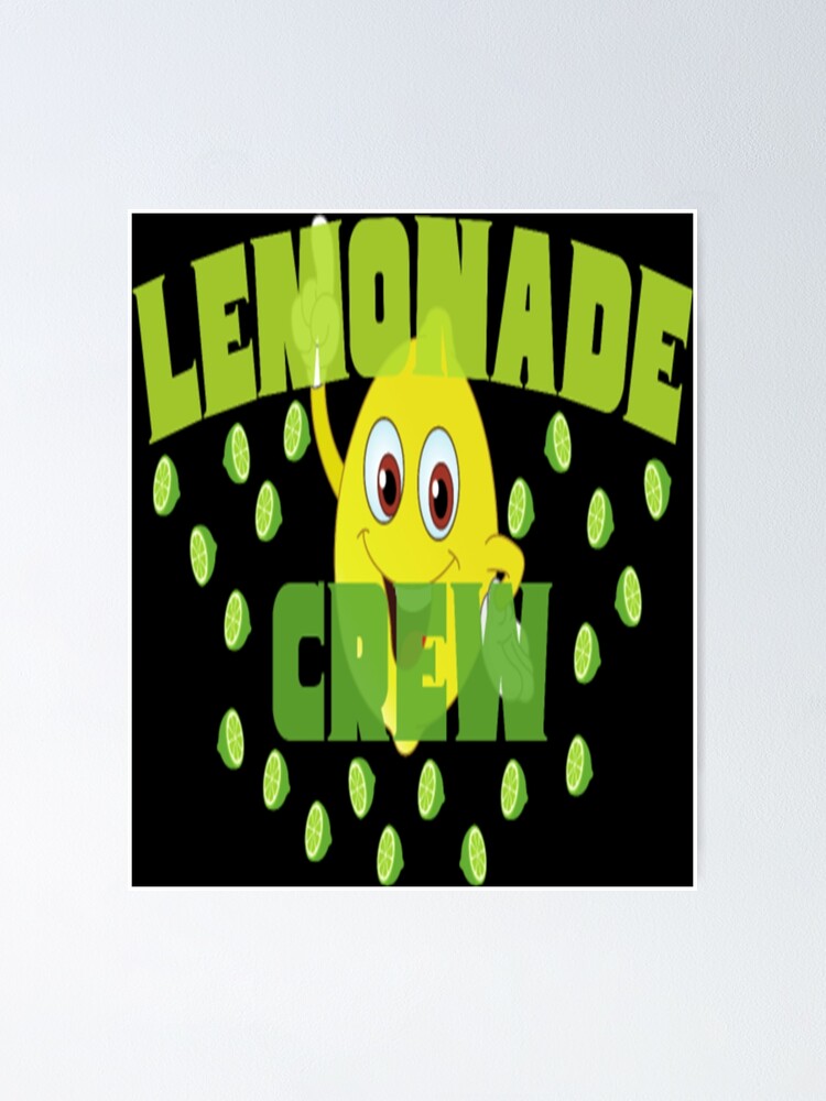 "Funny Lemonade Crew" Poster by Holidays68 | Redbubble