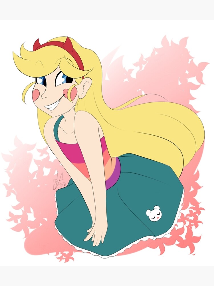 "Star Butterfly" Poster by Freeze-pop88 | Redbubble