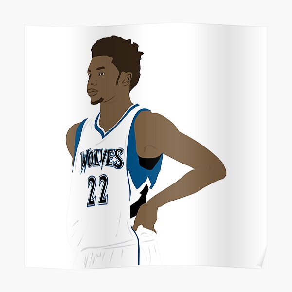 "Andrew Wiggins" Poster by karencumlat | Redbubble