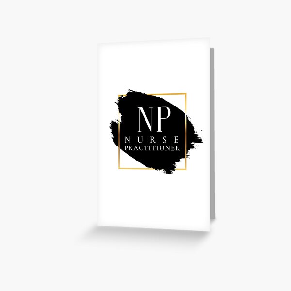 "NP Nurse Practitioner Vers. 1 Unique, Minimalist Acronym, Abstract ...