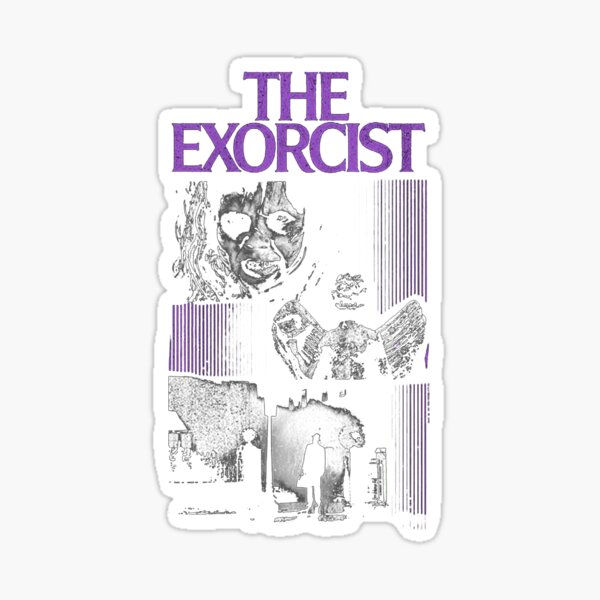 "Collage Exorcist " Sticker for Sale by Freederiick135 | Redbubble