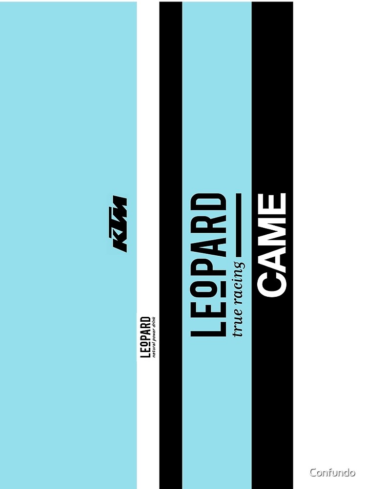 "Team Leopard Racing" T-shirt by Confundo | Redbubble