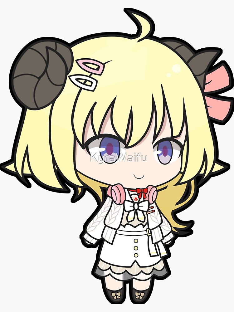 "Tsunomaki Watame New Outfit - Hololive" Sticker for Sale by KyraWaifu ...