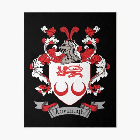 Lámina rígida «Escudo de armas de Kavanagh | Cresta de la familia ...