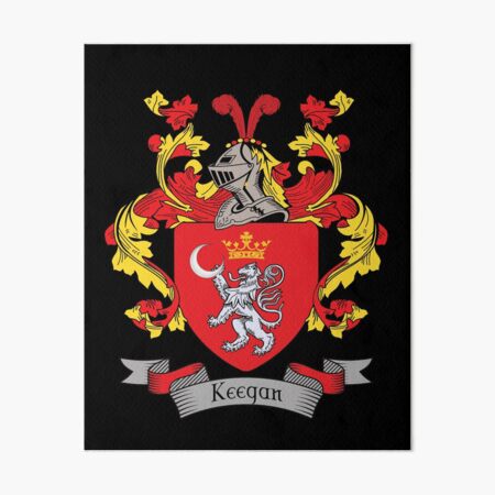 "Kearney Coat of Arms | Kearney Family Crest" Art Board Print for Sale ...