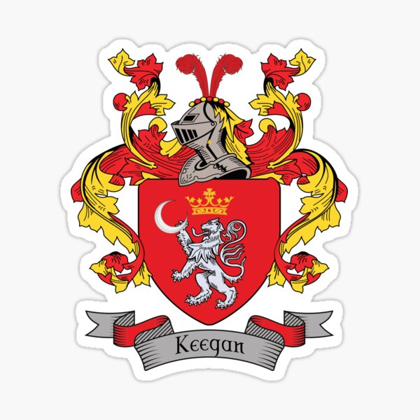 "Kearney Coat of Arms | Kearney Family Crest" Sticker for Sale by ...