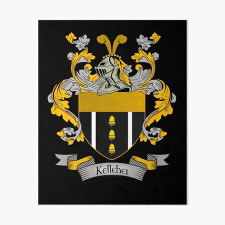 "Kelleher Coat of Arms | Kelleher Family Crest" Art Board Print for ...