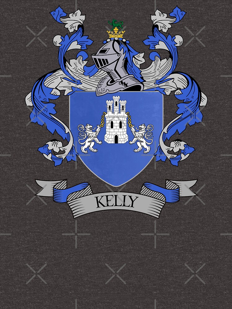"Kelly Coat of Arms | Kelly Family Crest" T-shirt for Sale by chuppys ...