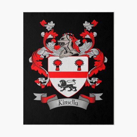 "Kinsella Coat of Arms | Kinsella Family Crest" Art Board Print for ...