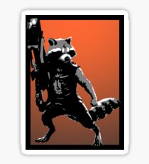 Rocket Raccoon Stickers | Redbubble