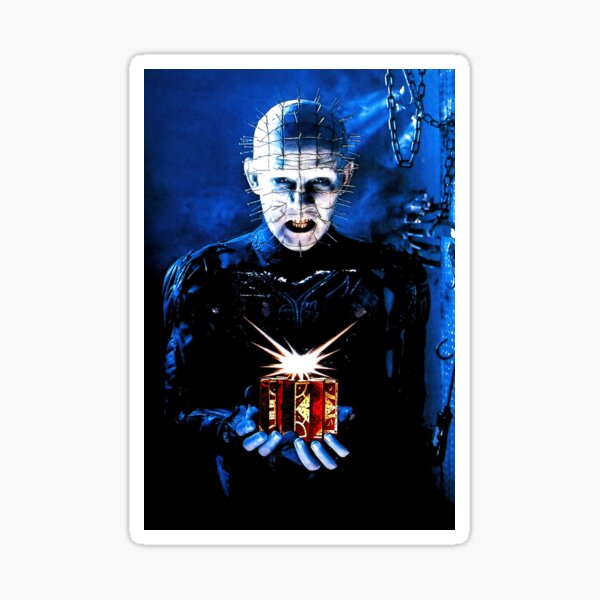"Hellraiser" Sticker for Sale by koolzombie | Redbubble