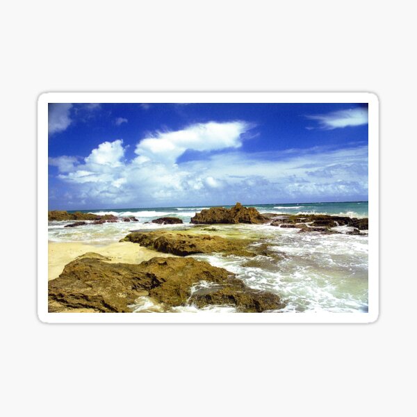 "San Juan, Puerto Rico Beach " Sticker for Sale by biriart | Redbubble