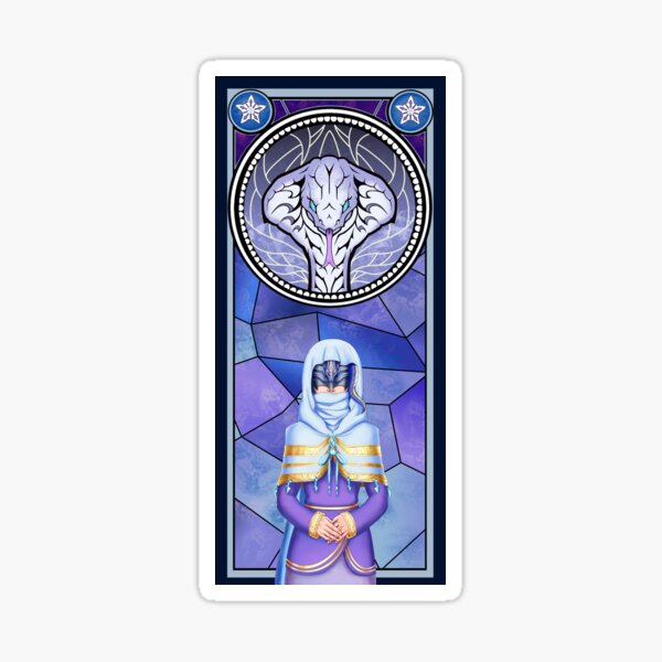 "Master Invi (Anguis)" Sticker for Sale by VampireMell | Redbubble