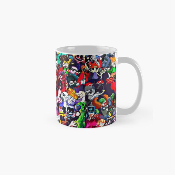 Taza de café « Friday Night Funkin Characters juego de fnf» de Dizzaa ...