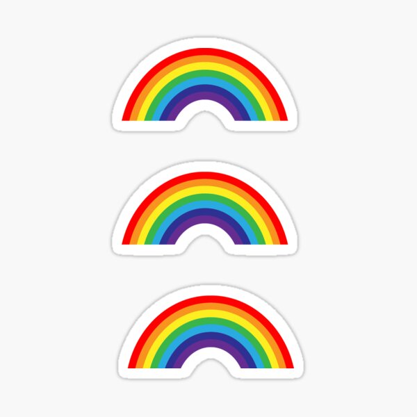 "Rainbow" Sticker by RuchiWani | Redbubble