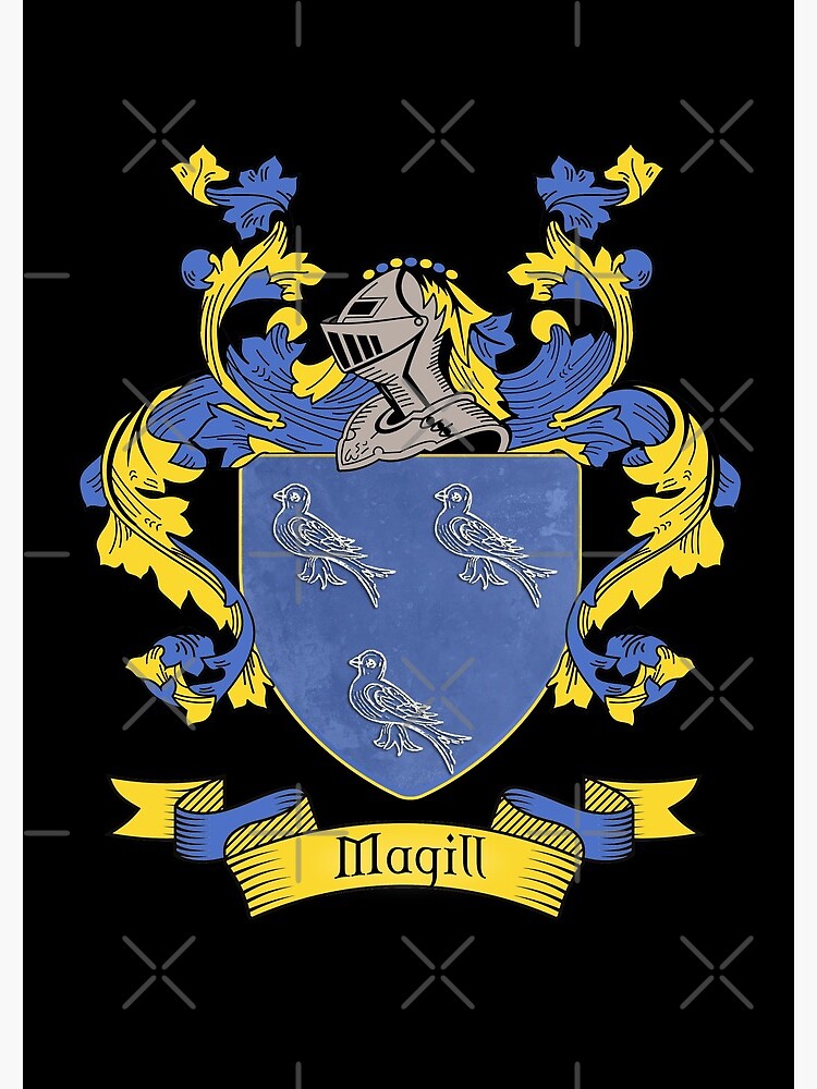 "Magill Coat of Arms | Magill Family Crest" Spiral Notebook for Sale by ...