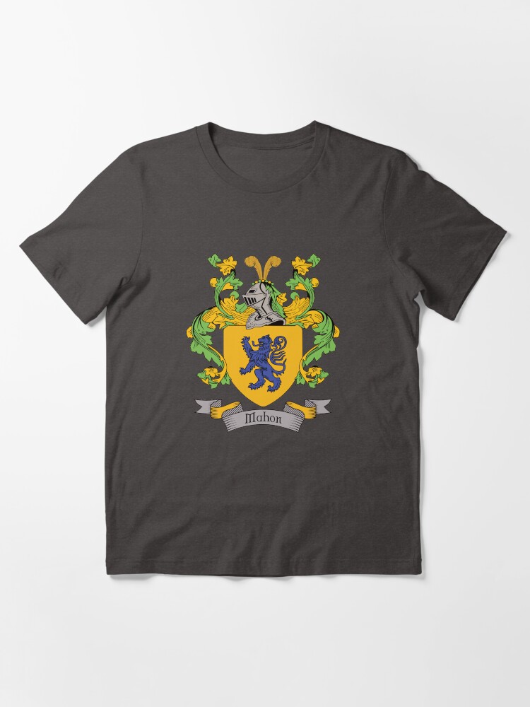 "Mahon Coat of Arms | Mahon Family Crest" T-shirt for Sale by chuppys ...