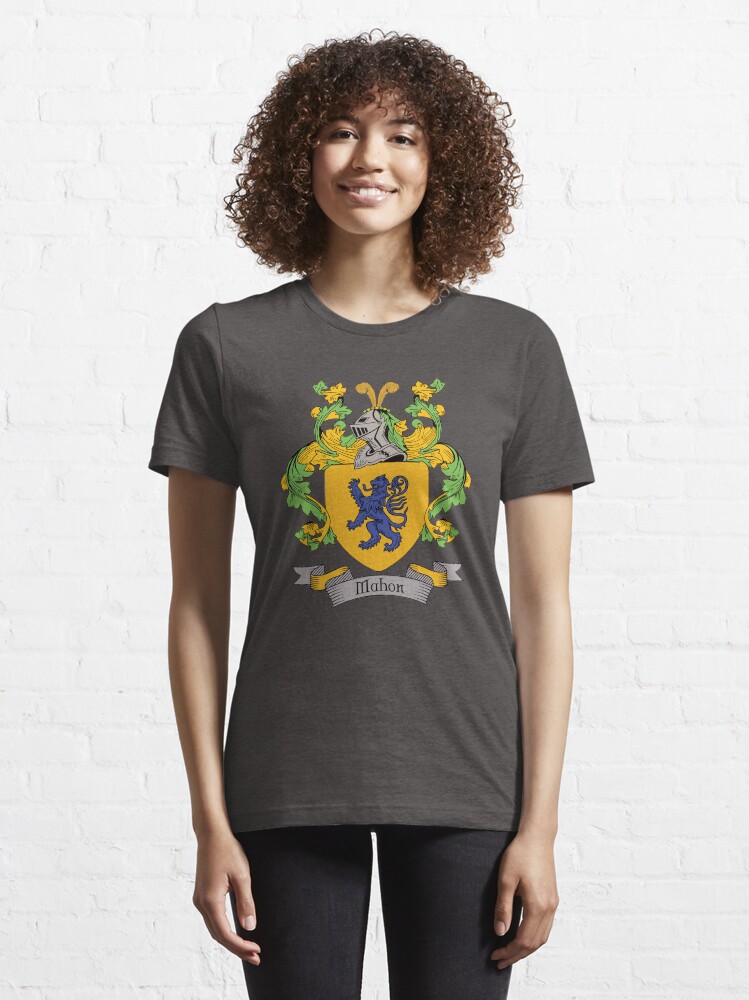 "Mahon Coat of Arms | Mahon Family Crest" T-shirt for Sale by chuppys ...