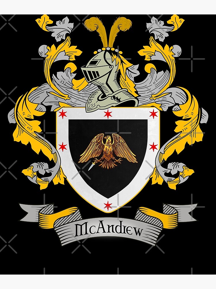 "McAndrew Coat of Arms | McAndrew Family Crest" Poster for Sale by ...