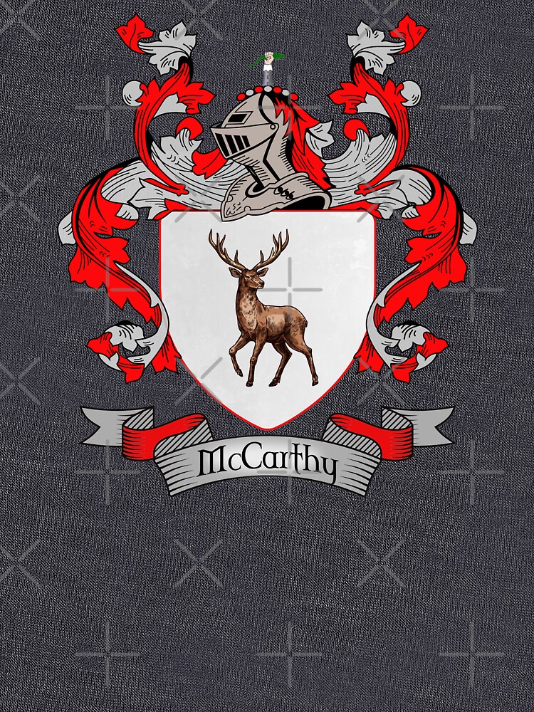 "McCarthy Coat of Arms | McCarthy Family Crest" T-shirt for Sale by ...