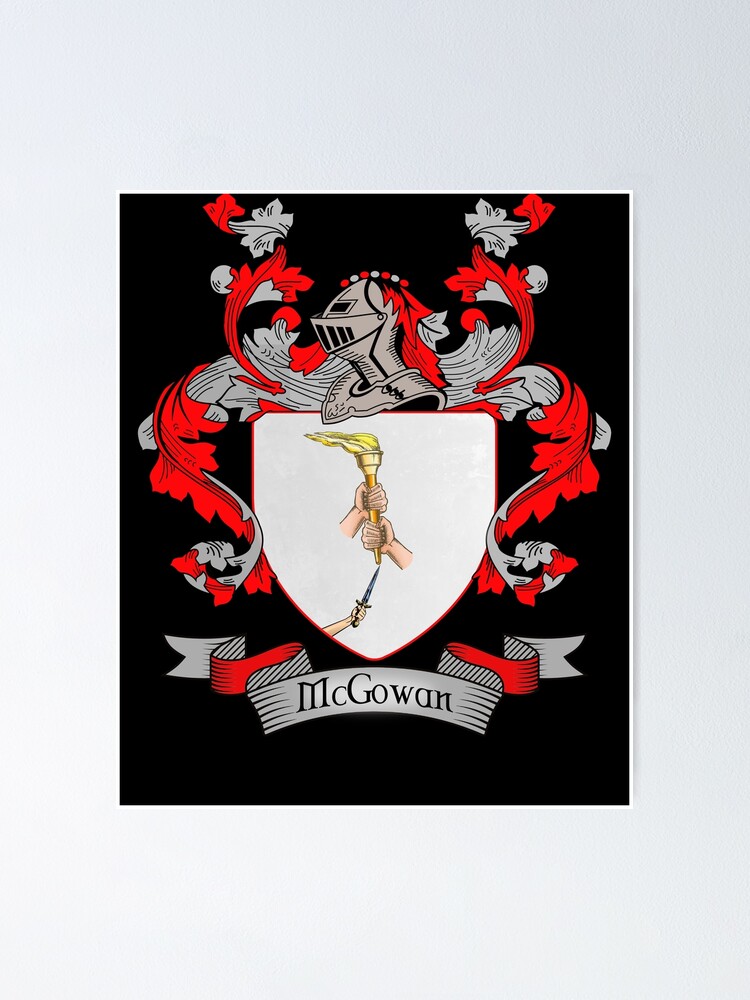 "McGowan Coat of Arms | McGowan Family Crest" Poster by chuppys | Redbubble