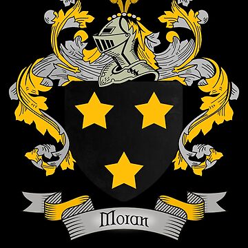"Moran Coat of Arms | Moran Family Crest" Sticker for Sale by chuppys ...