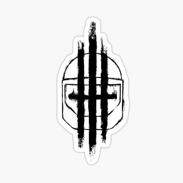 "Killa Mask - Escape From Tarkov" Sticker for Sale by ibygtr | Redbubble