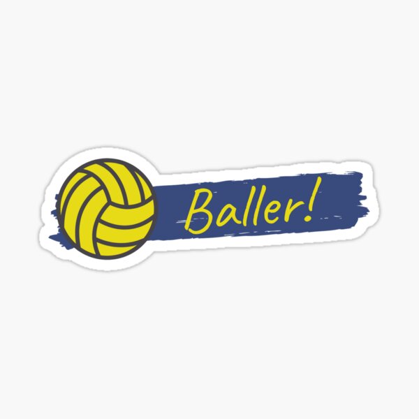 "Baller" Sticker by Spike-Mania | Redbubble