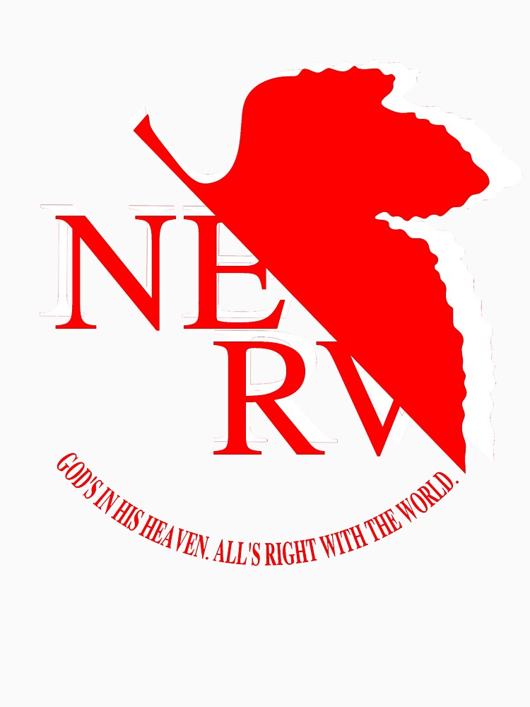 "Nerv HQ" T-shirt for Sale by UncleJoffery | Redbubble | neon genesis ...