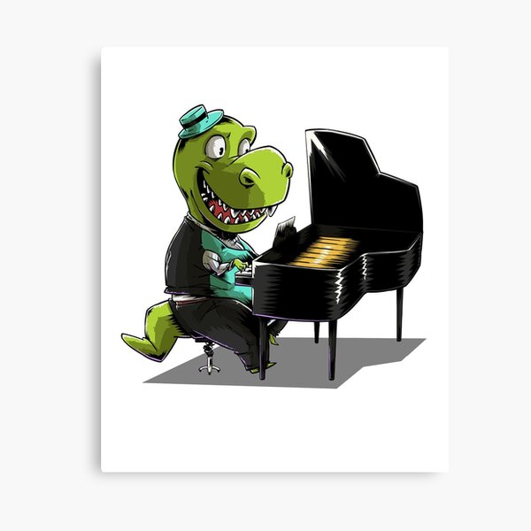 "Dinosaur Playing Piano, Tyrannosaurus Rex, Funny T Rex, Animals ...