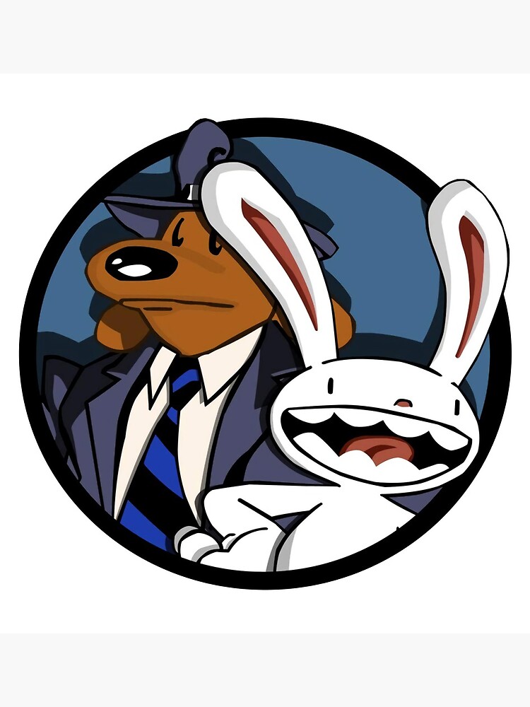 "Sam and Max Logo" Art Print for Sale by Socks317 | Redbubble
