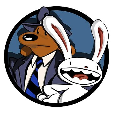 "Sam and Max Logo" Sticker for Sale by Socks317 | Redbubble