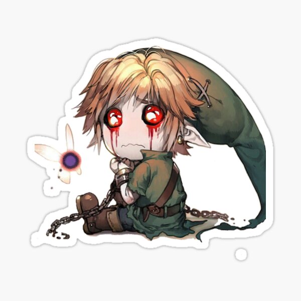 "Chibi BEN Drowned" Sticker for Sale by Twilightthehawk | Redbubble