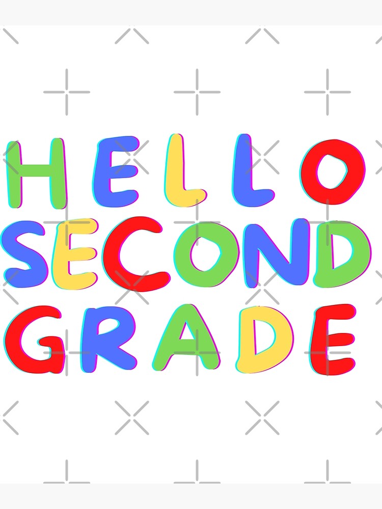 Lámina fotográfica « Hola segundo grado - 2do grado - Regreso a la ...