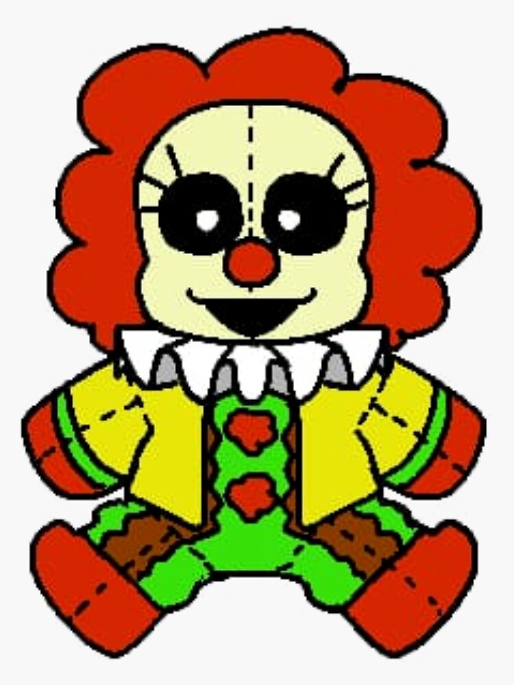 "[Billy] The Walten Files Bon And Friends Plush Buddy" Sticker for Sale ...
