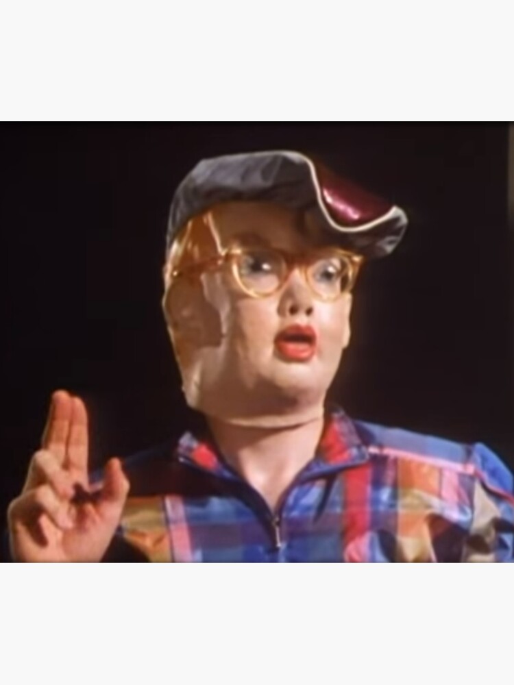 "Booji Boy" Sticker for Sale by stupidfuckfacei | Redbubble