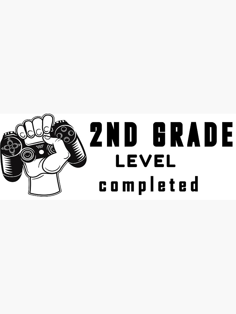 Póster «Pegatina 2do nivel de grado completado» de dahsous | Redbubble