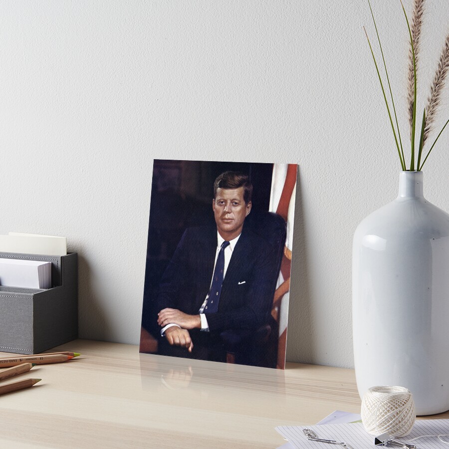 "John F. Kennedy official presidential portrait" Poster for Sale by ...