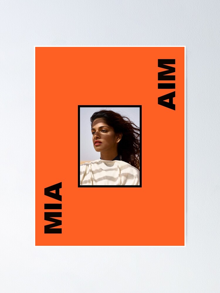 "MIA - AIM" Poster for Sale by Jake Driscoll | Redbubble
