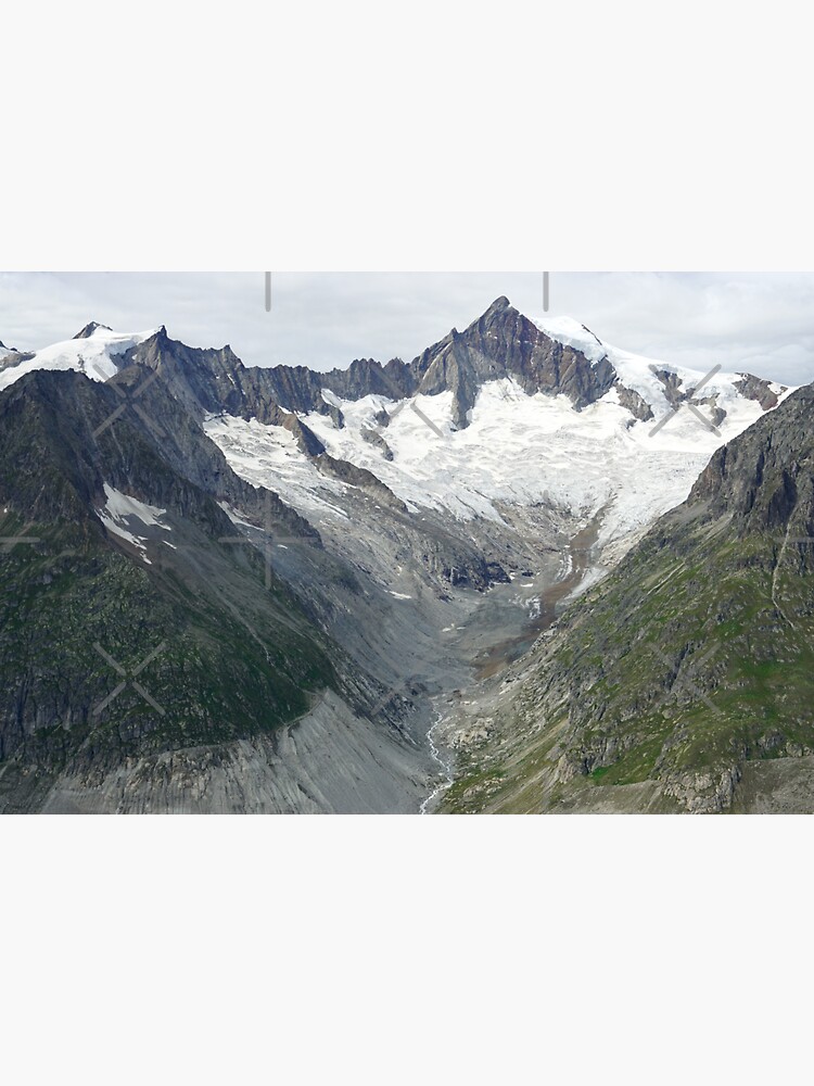 "Glacier Alps" Sticker for Sale by nikawanders | Redbubble