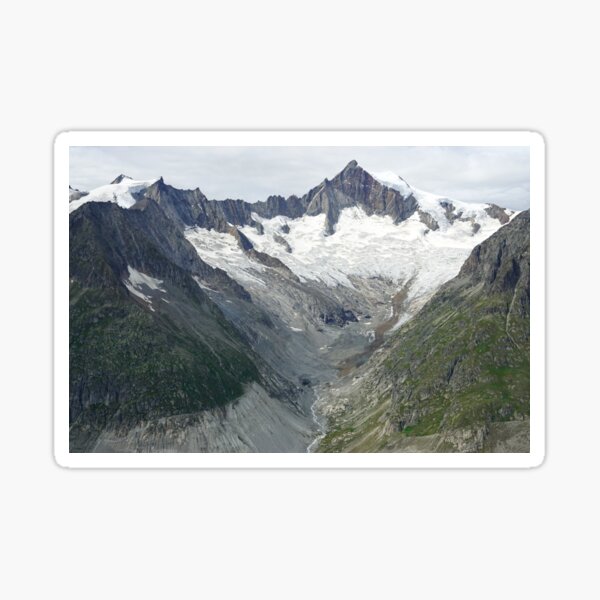 "Glacier Alps" Sticker for Sale by nikawanders | Redbubble