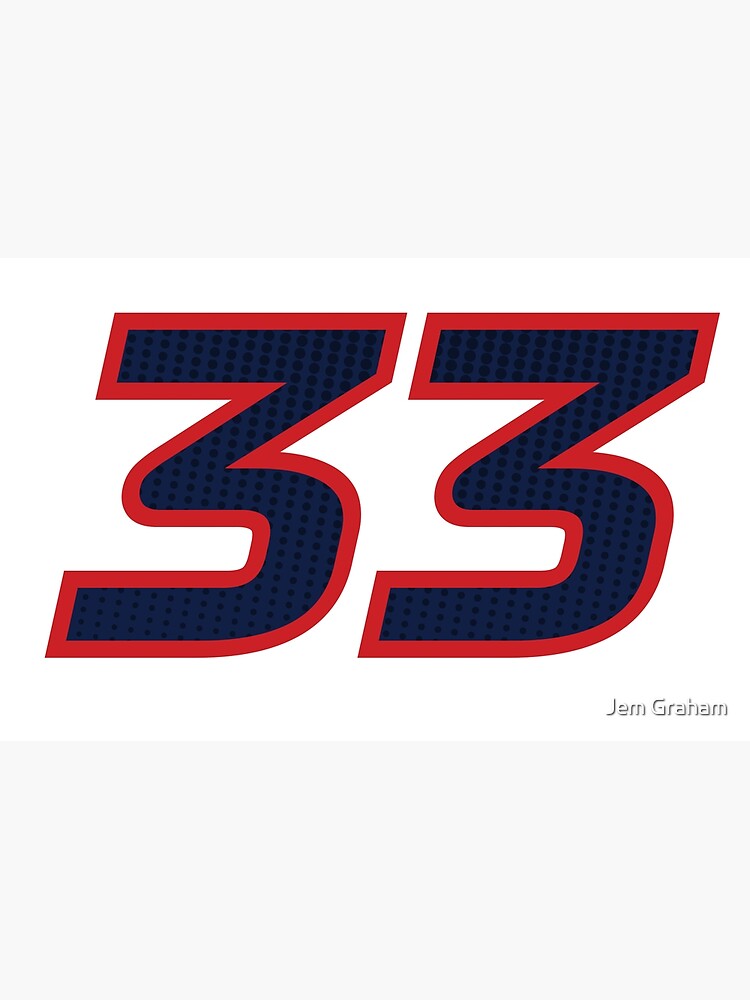 "Max Verstappen Number 33" Poster for Sale by JSGV-Designs | Redbubble