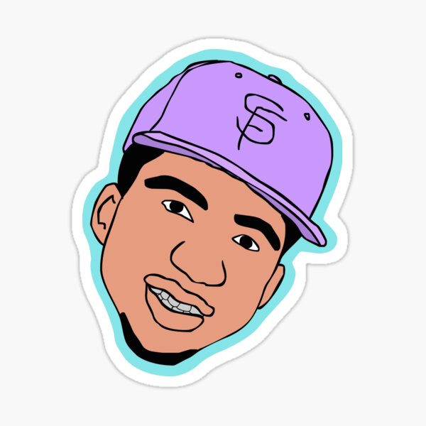 "Cartoon Lil B" Sticker for Sale by KidCakess | Redbubble