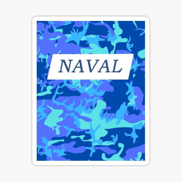 "Naval " Sticker for Sale by Nippas | Redbubble