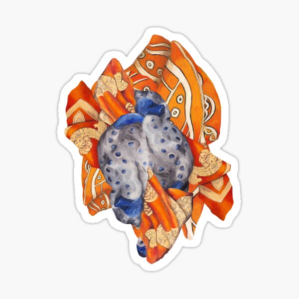 "Handkerchief meteorite 2" Sticker by Garua | Redbubble