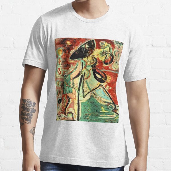 "Moon Woman by Jackson Pollock" T-shirt for Sale by KKstore | Redbubble ...