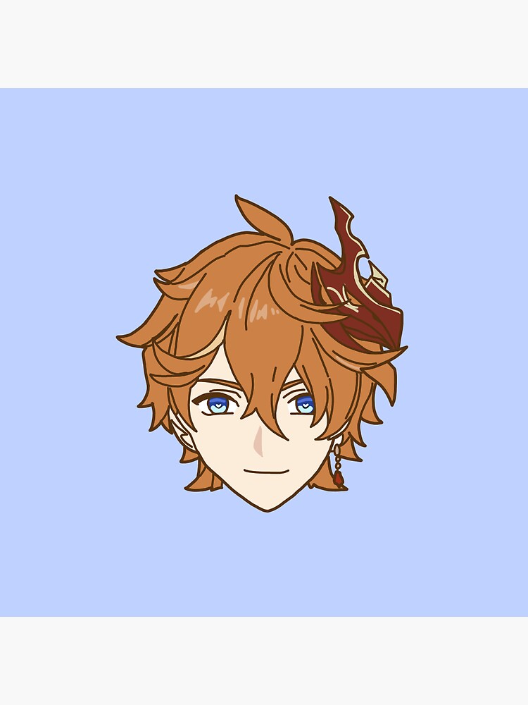 "Genshin impact childe" Sticker for Sale by Softsore | Redbubble