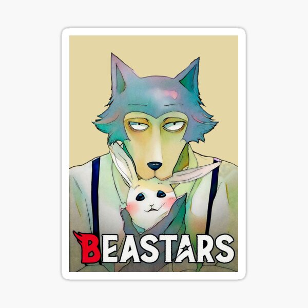 "Beastars anime legosi sticker" Sticker for Sale by Chvaneliogo | Redbubble