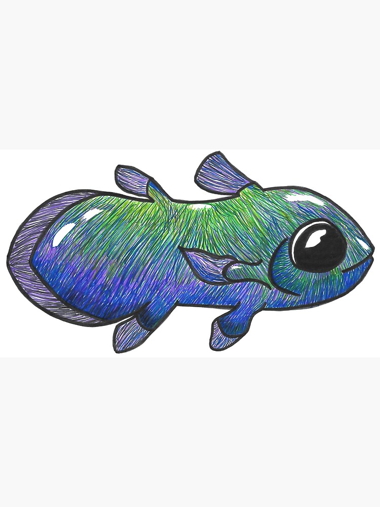 "Cute Coelacanth" Poster by BBWoot | Redbubble